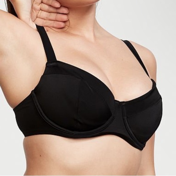 Victoria's Secret | Swim | Nwt Victorias Secret Swim Womens Black Essential Wicked Bikini Top ...